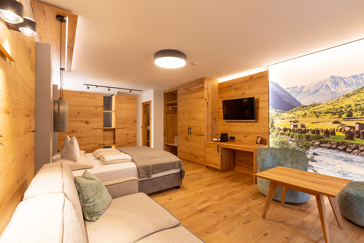 Natur Zimmer * Hotel Mittagskogel Pitztal